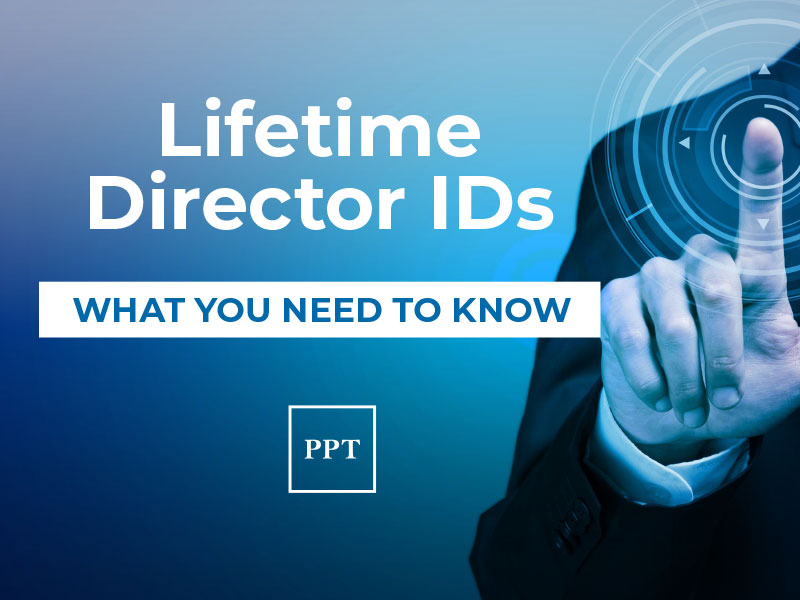 Lifetime Director IDs: What you need to know | PPT